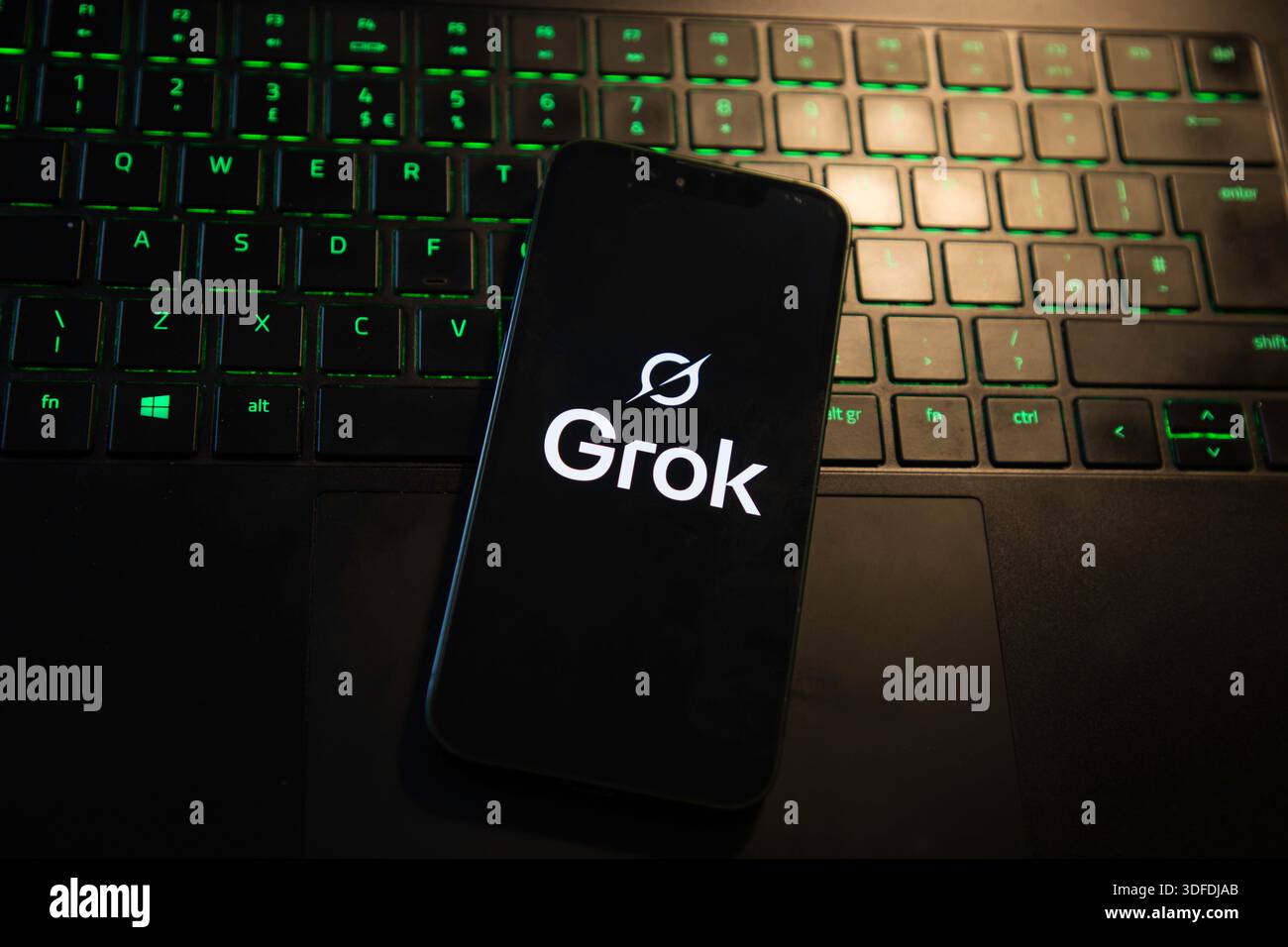 Grok ai app on hi-res stock photography and images - Alamy