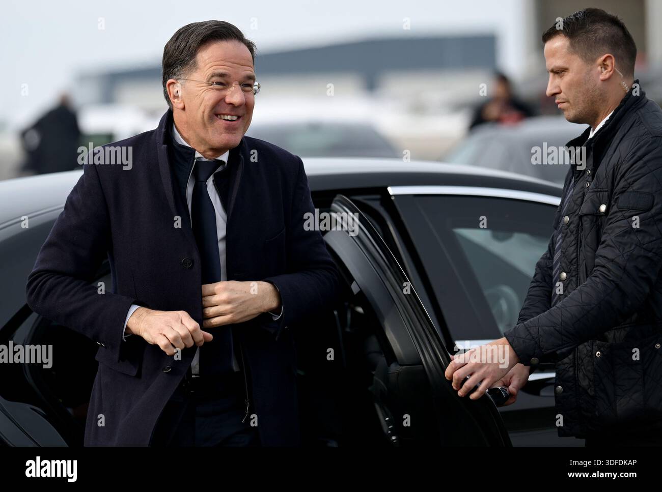 NATO Secretary General Rutte arrives at the "Colonel Marko Zivkovic ...