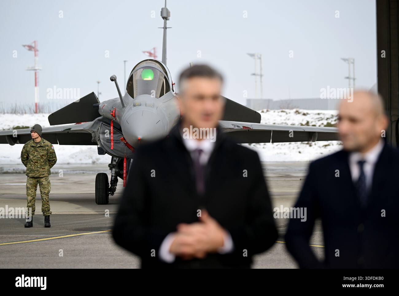 NATO Secretary General Rutte arrives at the "Colonel Marko Zivkovic ...