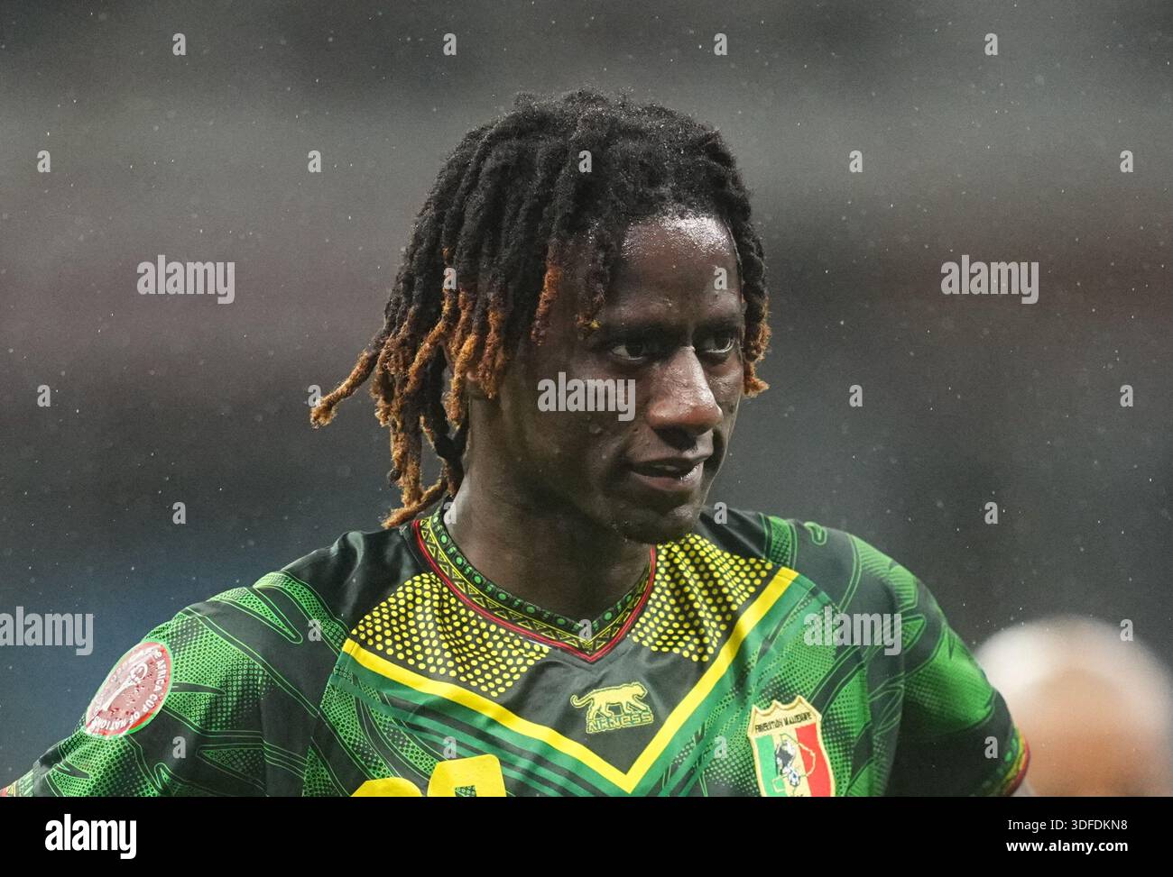 January 09 2026: Gaoussou Diakite of Mali looks on during a 2025 AFCON ...