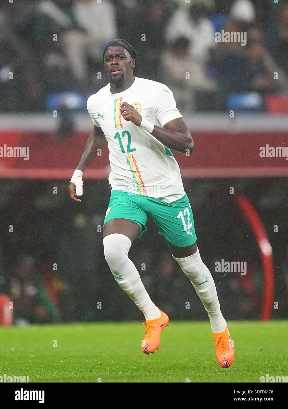 January 09 2026: Pape Cherif Ndiaye of Senegal looks on during a 2025 ...