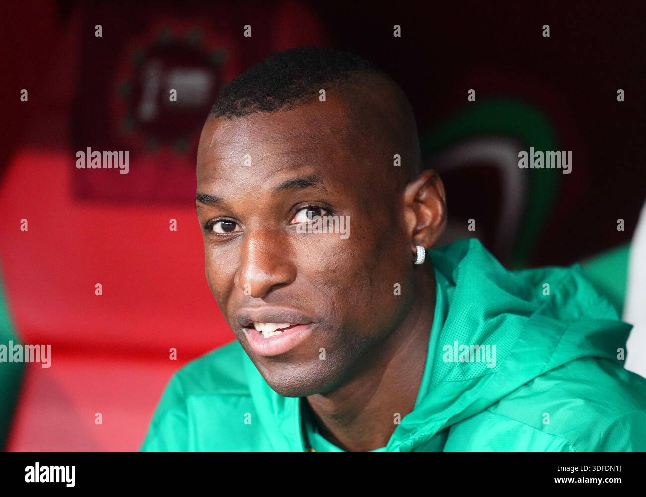 January 09 2026: Nicolas Jackson of Senegal looks on during a 2025 ...