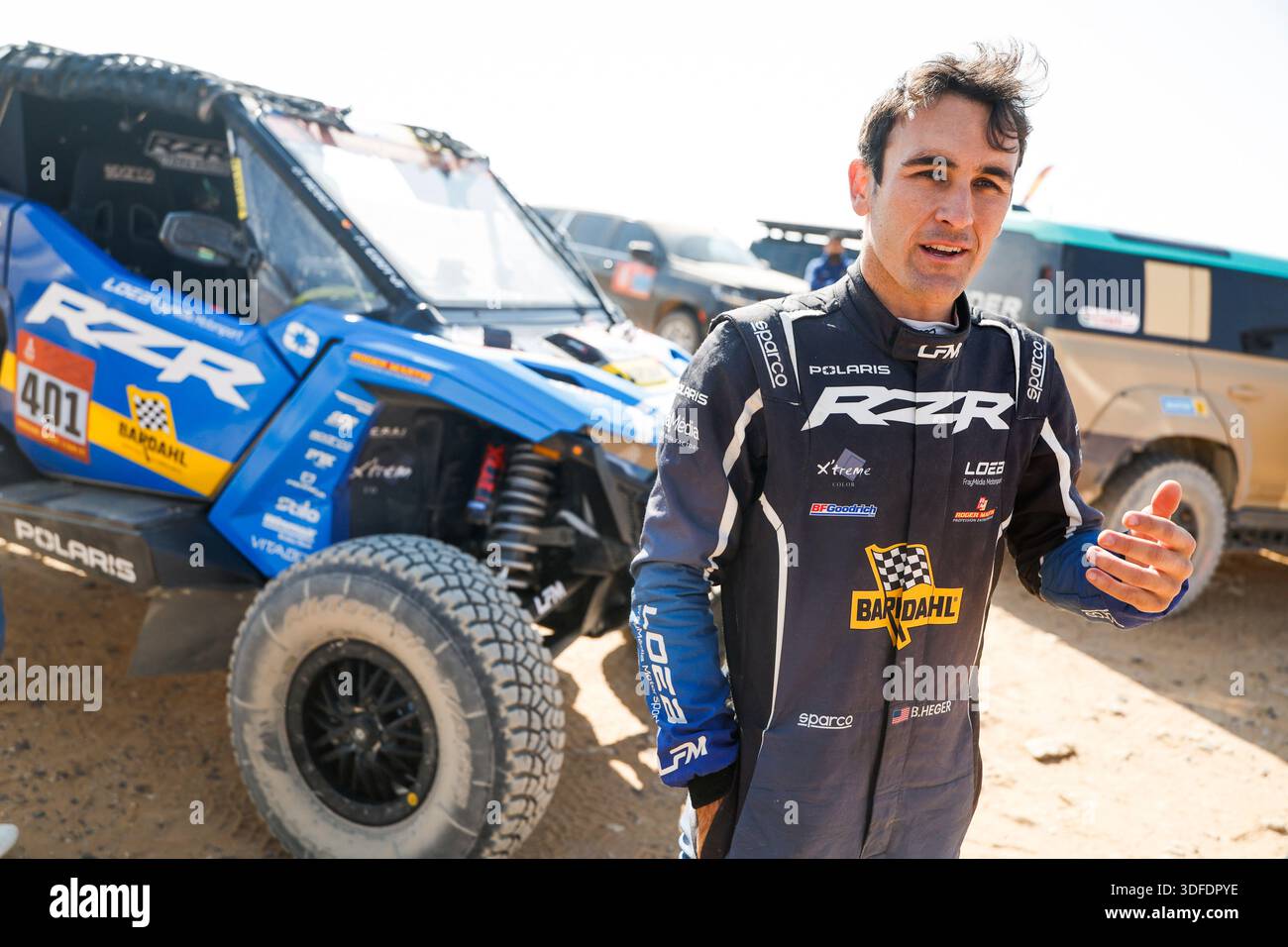 Wadi Ad Dawasir, Arabie Saoudite. 12th Jan, 2026. HEGER Brock (usa ...