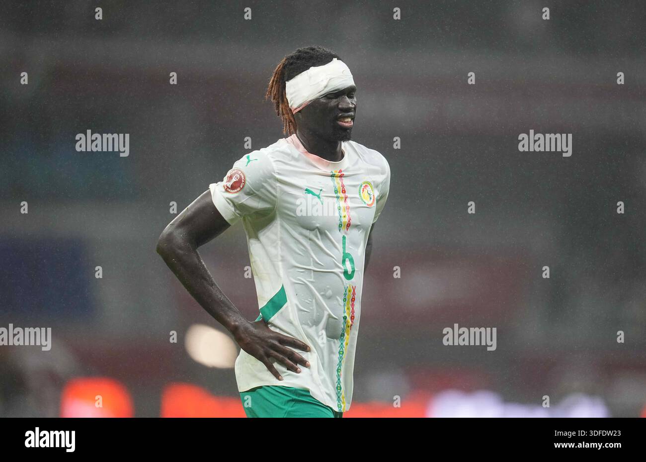 January 09 2026: Ismaila PathÃ© Ciss of Senegal looks on during a 2025 ...