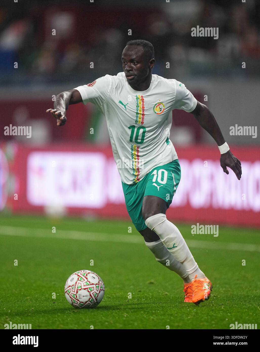 January 09 2026: Sadio Mane of Senegal controls the ball during a 2025 ...