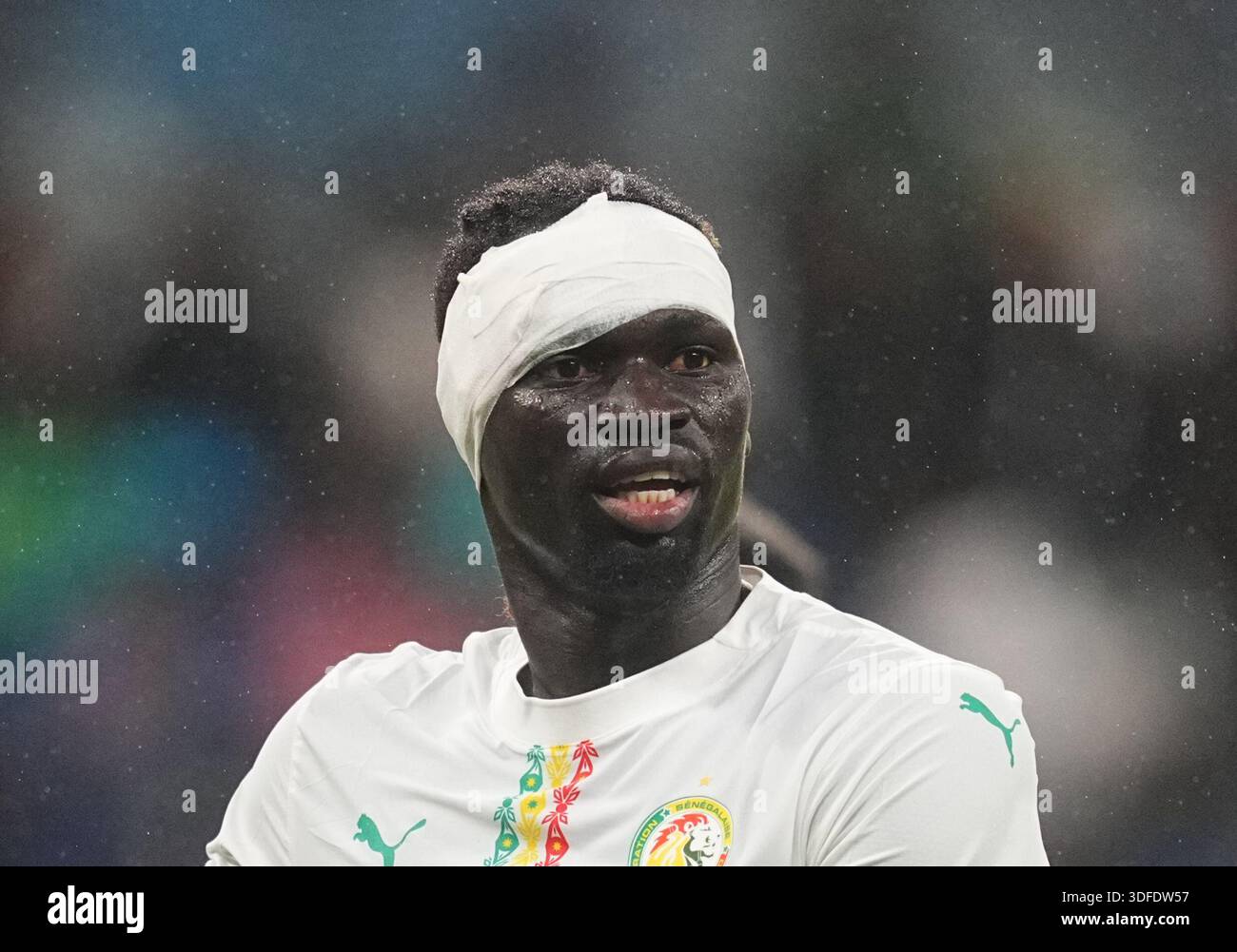 January 09 2026: Ismaila PathÃ© Ciss of Senegal looks on during a 2025 ...