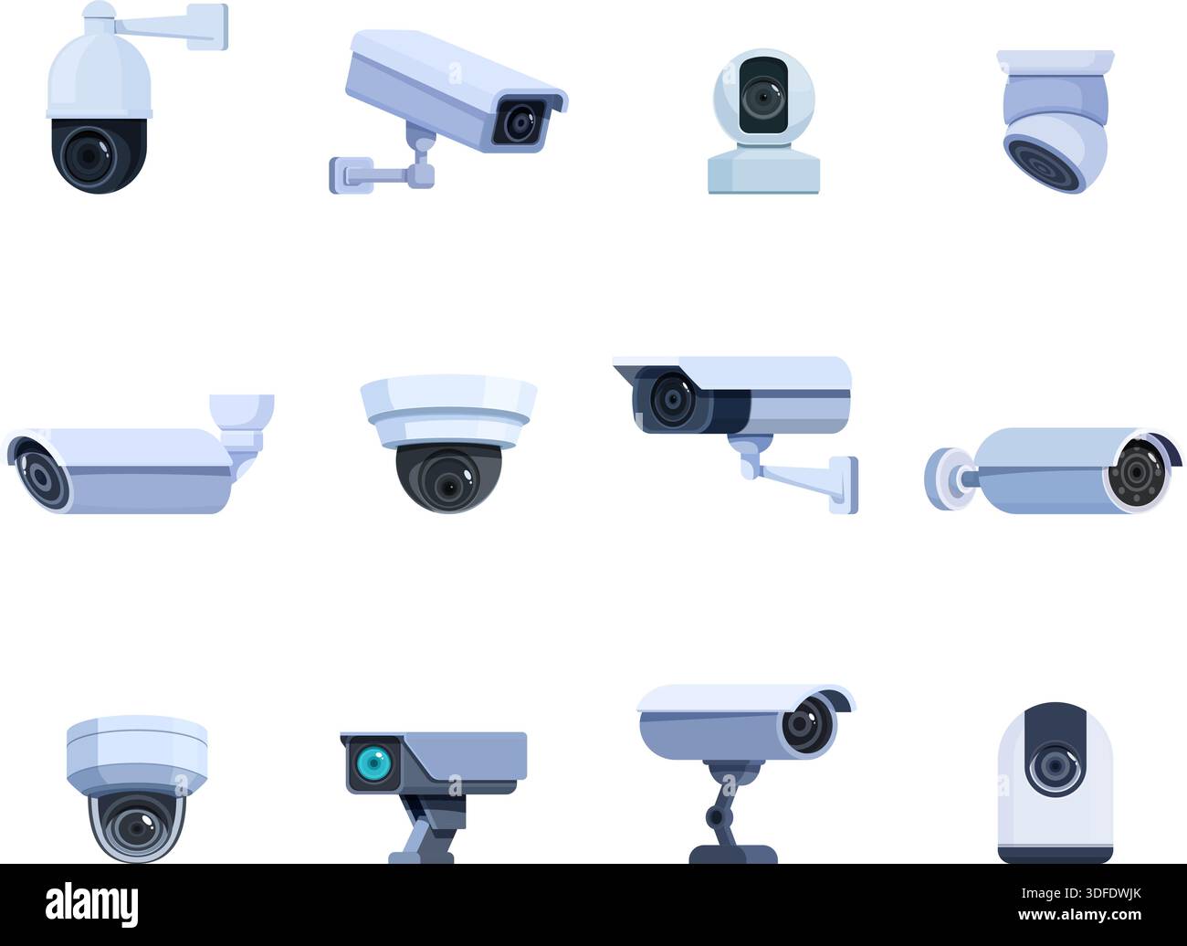 Road safety cameras Stock Vector Images - Alamy