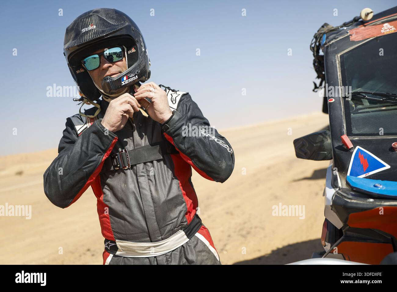 SERRA Peter (fra), BTR, #418, Can-Am, SSV, portrait during the Stage 8 ...