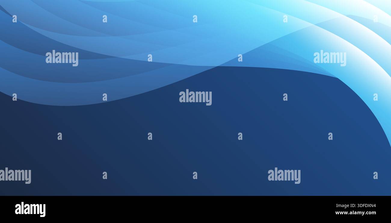 Dynamic blue wave patterns Stock Vector Images - Alamy