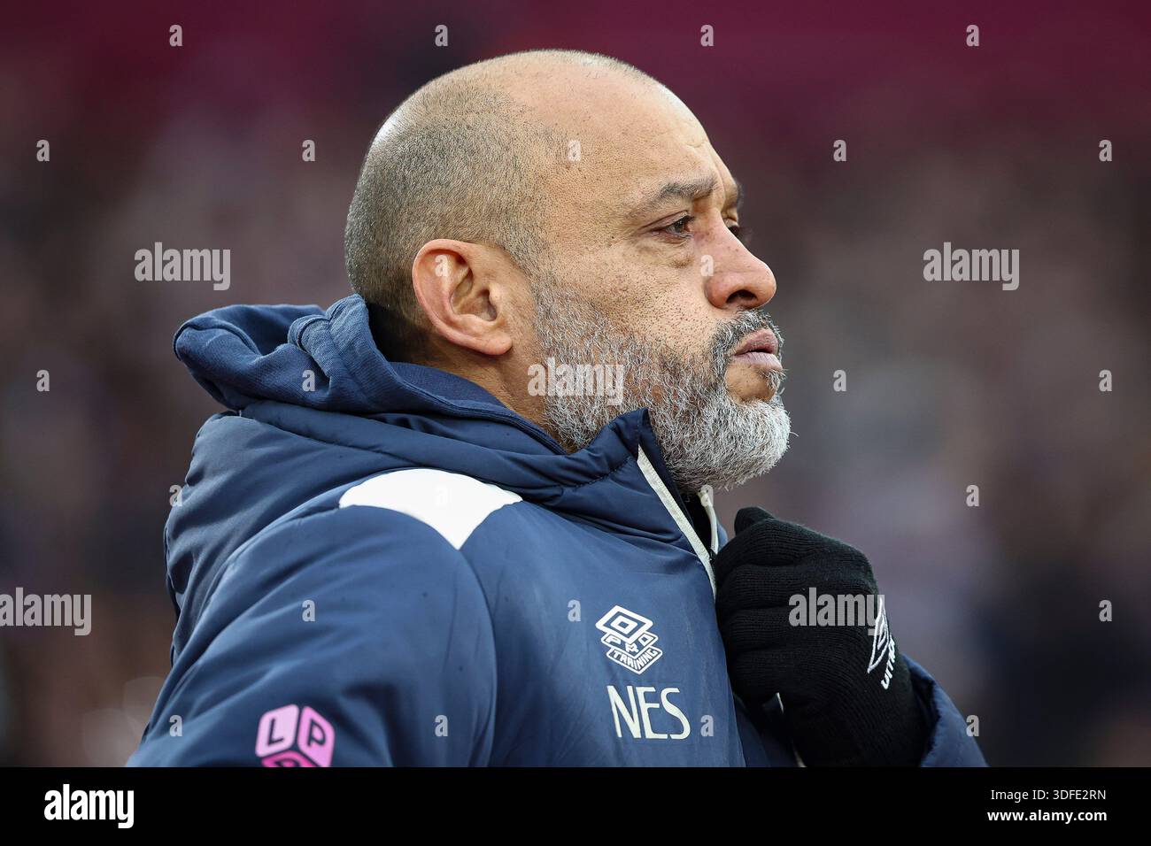 West Ham United manager Nuno Espirito Santo during the West Ham United ...