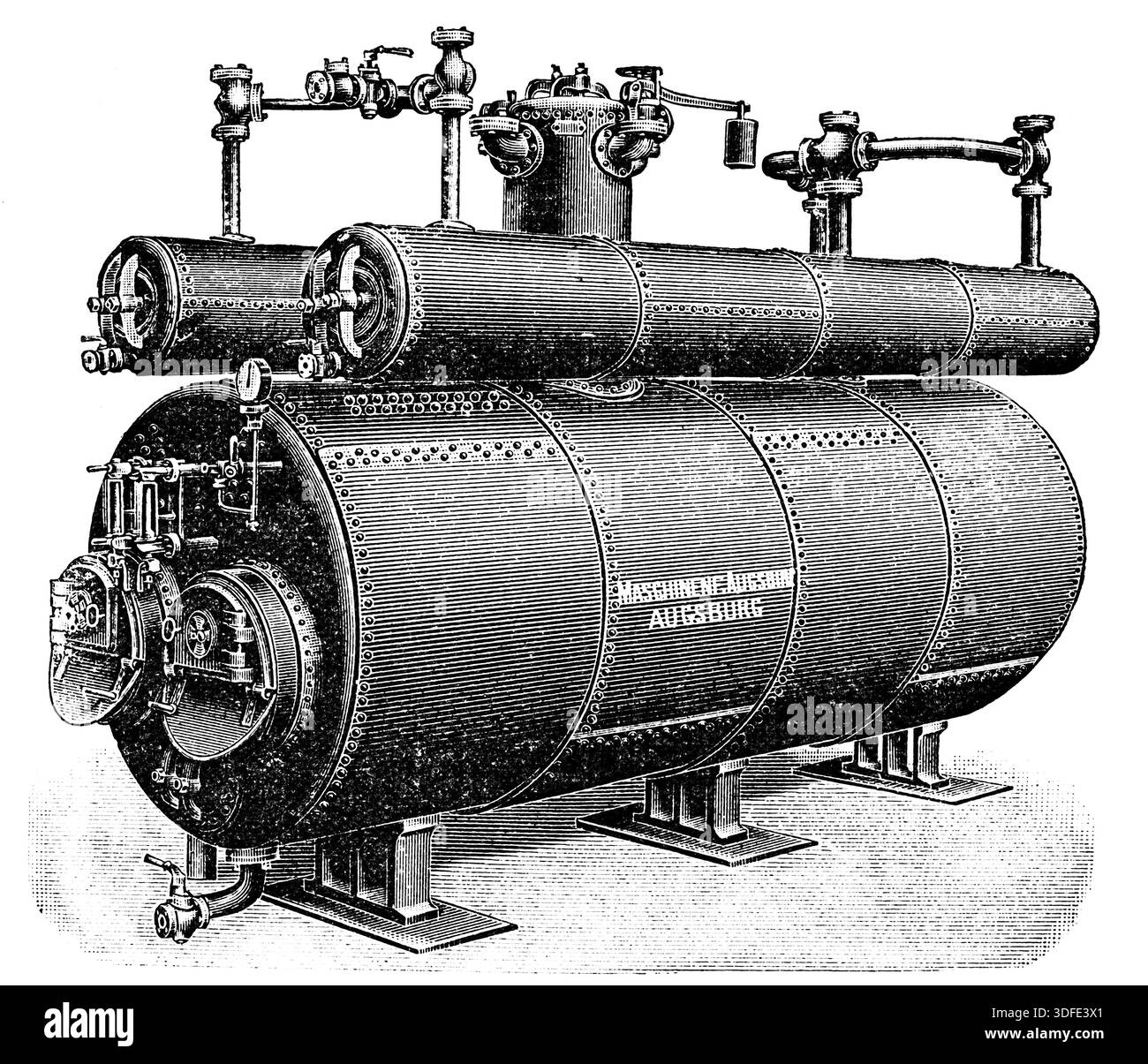 Machine factory Cut Out Stock Images & Pictures - Alamy