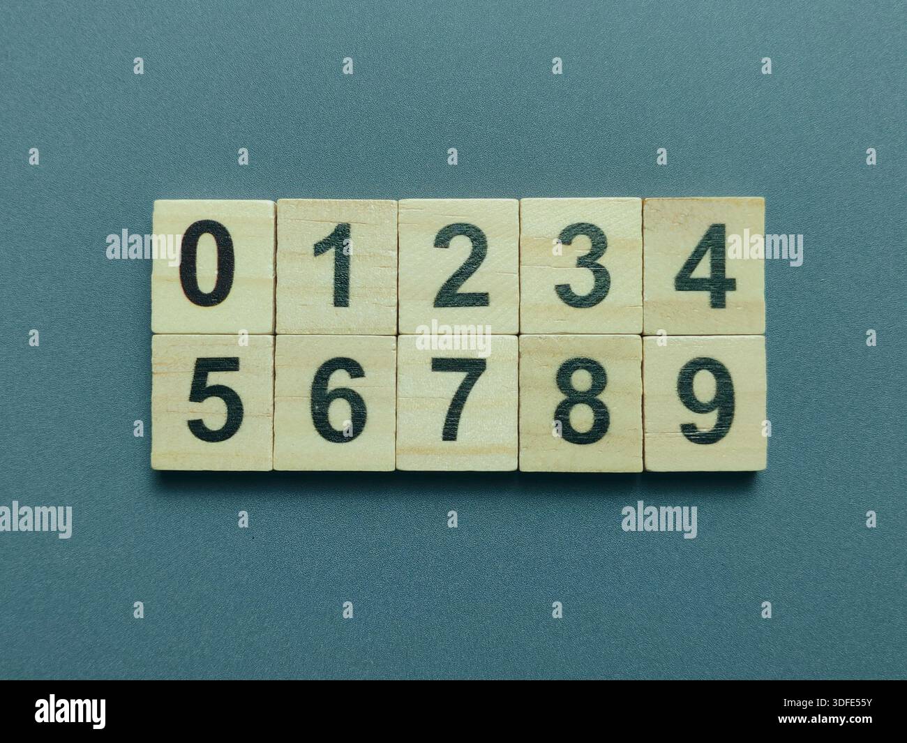 Teaching numbers number tiles hi-res stock photography and images - Alamy