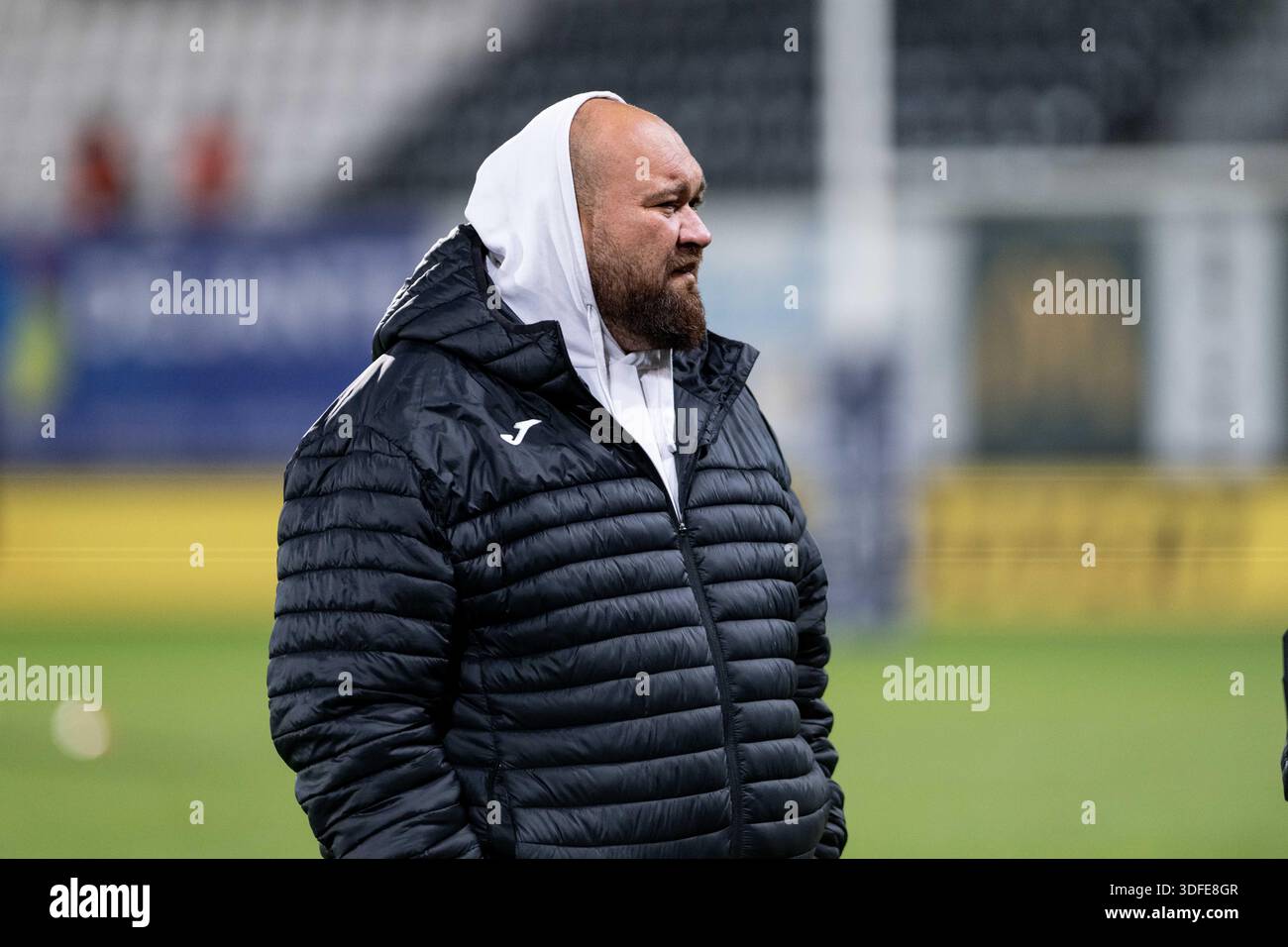 during the Pro D2 match between Brive and Biarritz on January 9, 2026 ...