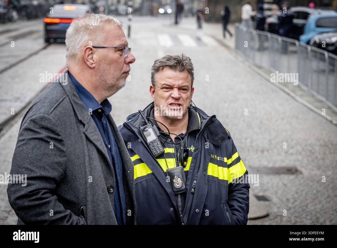 AMSTERDAM - Police officers at work. ROBIN UTRECHT /ANP netherlands out ...
