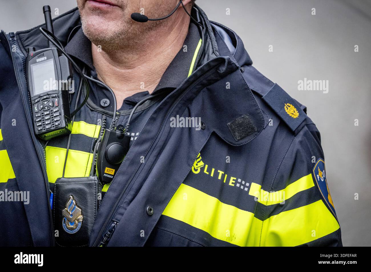 AMSTERDAM - Police officers at work. ROBIN UTRECHT /ANP netherlands out ...