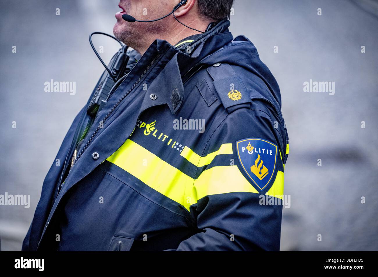 AMSTERDAM - Police officers at work. ROBIN UTRECHT /ANP netherlands out ...