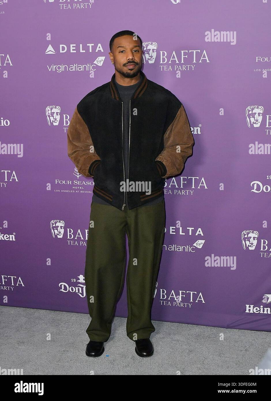 Michael B. Jordan attends the 2026 BAFTA Tea Party at Four Seasons ...