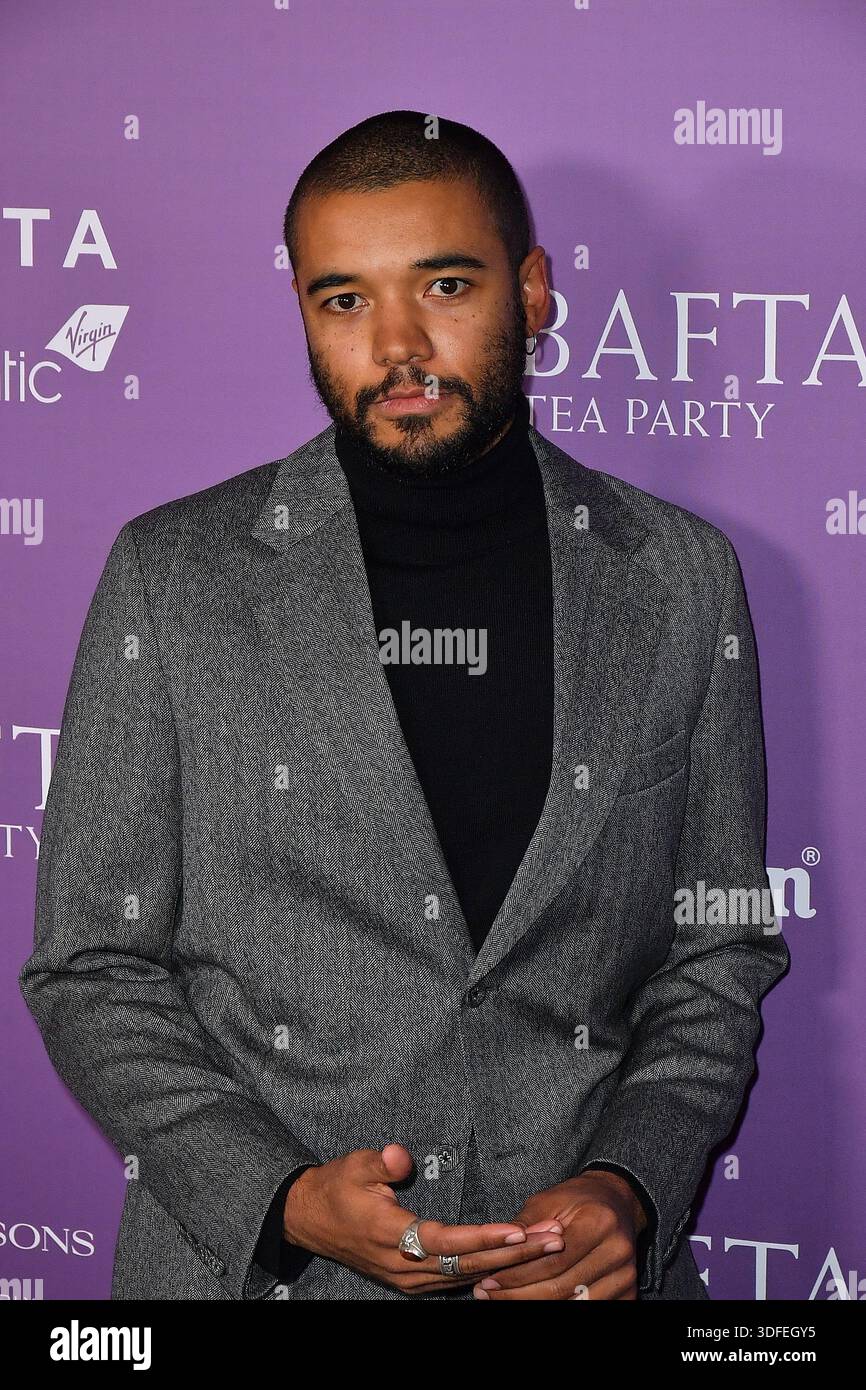 Brandon Wilson attends the 2026 BAFTA Tea Party at Four Seasons Hotel ...