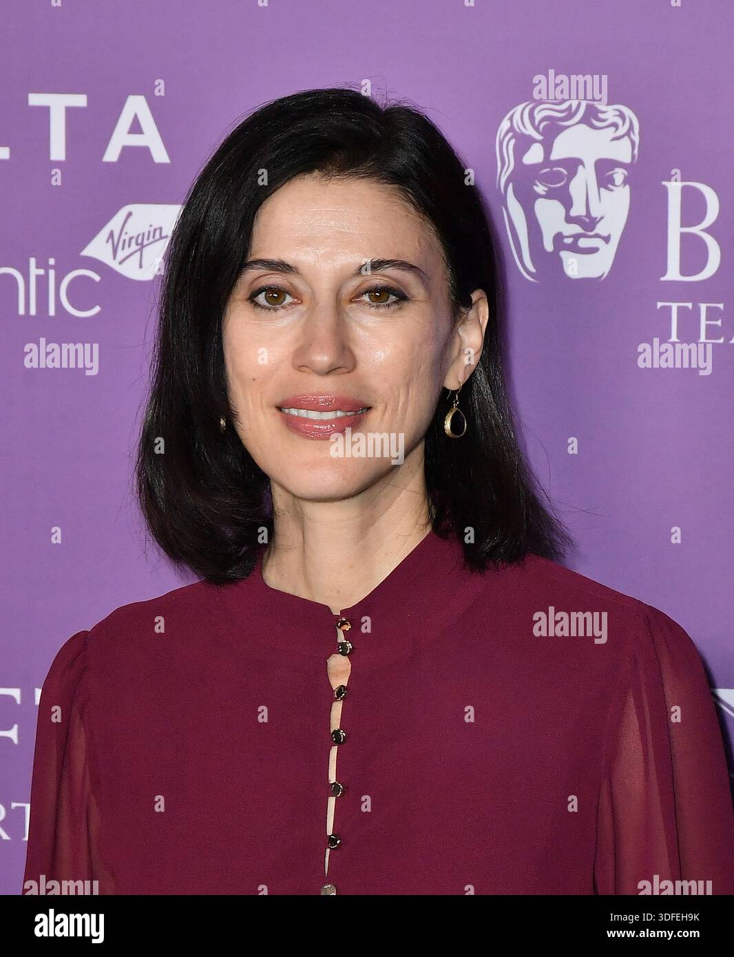 Cherien Dabis attends the 2026 BAFTA Tea Party at Four Seasons Hotel ...
