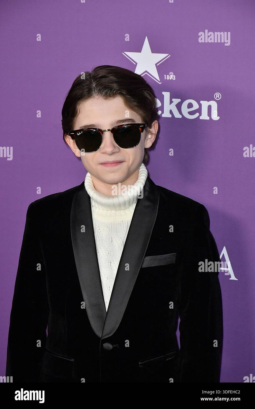 Cary Christopher attends the 2026 BAFTA Tea Party at Four Seasons Hotel ...