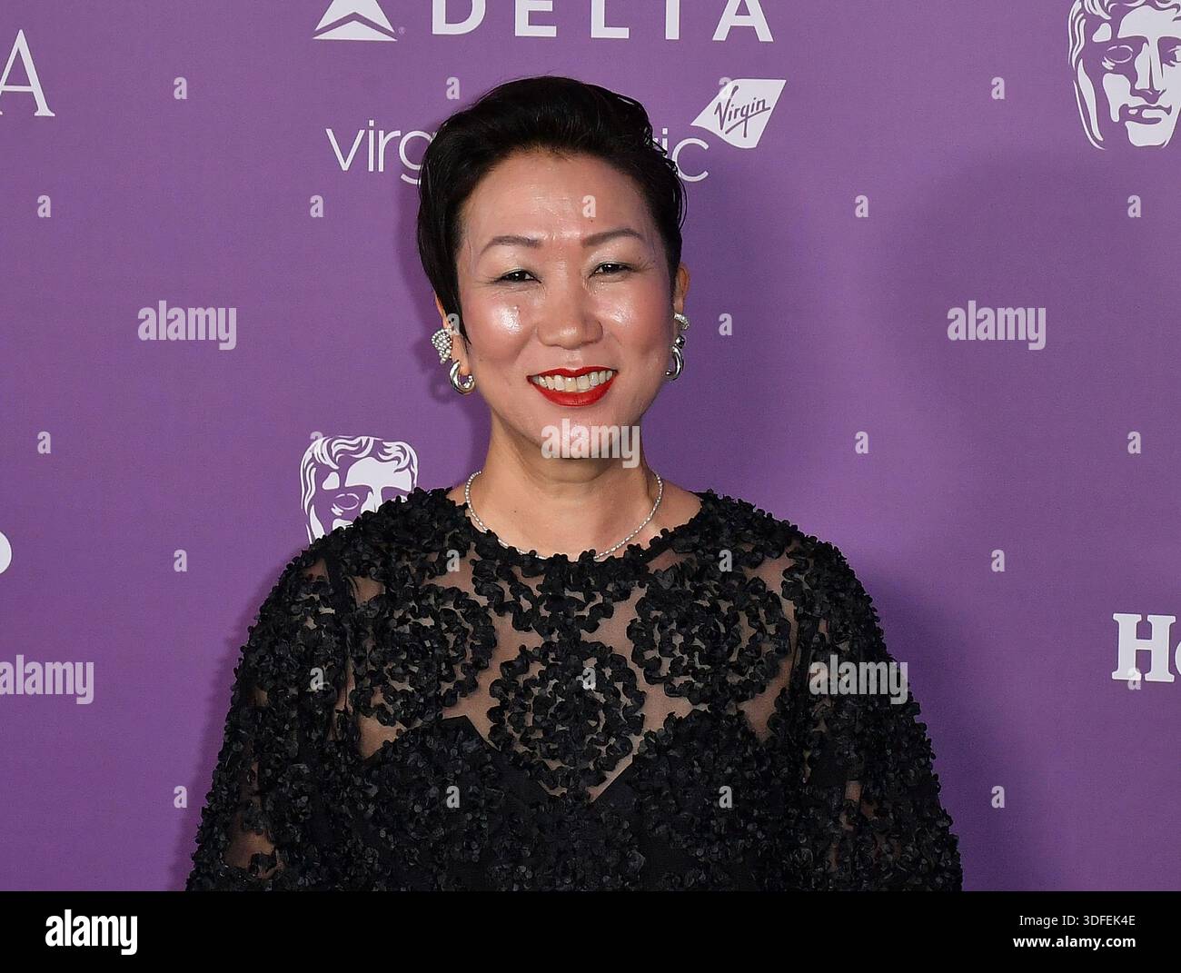 Hikari attends the 2026 BAFTA Tea Party at Four Seasons Hotel Los ...