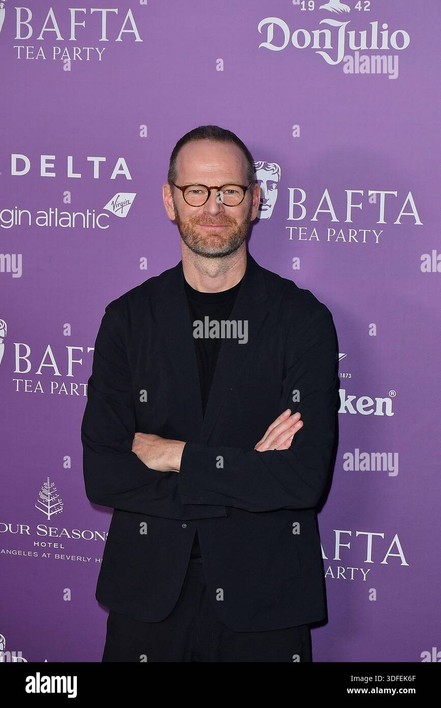 Joachim Trier attends the 2026 BAFTA Tea Party at Four Seasons Hotel ...