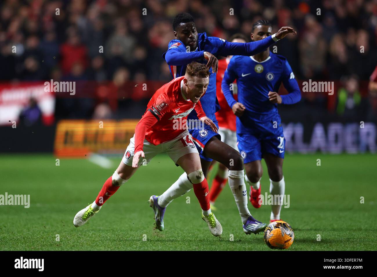 London, England, 10th January 2026. Sonny Carey of Charlton Athletic ...