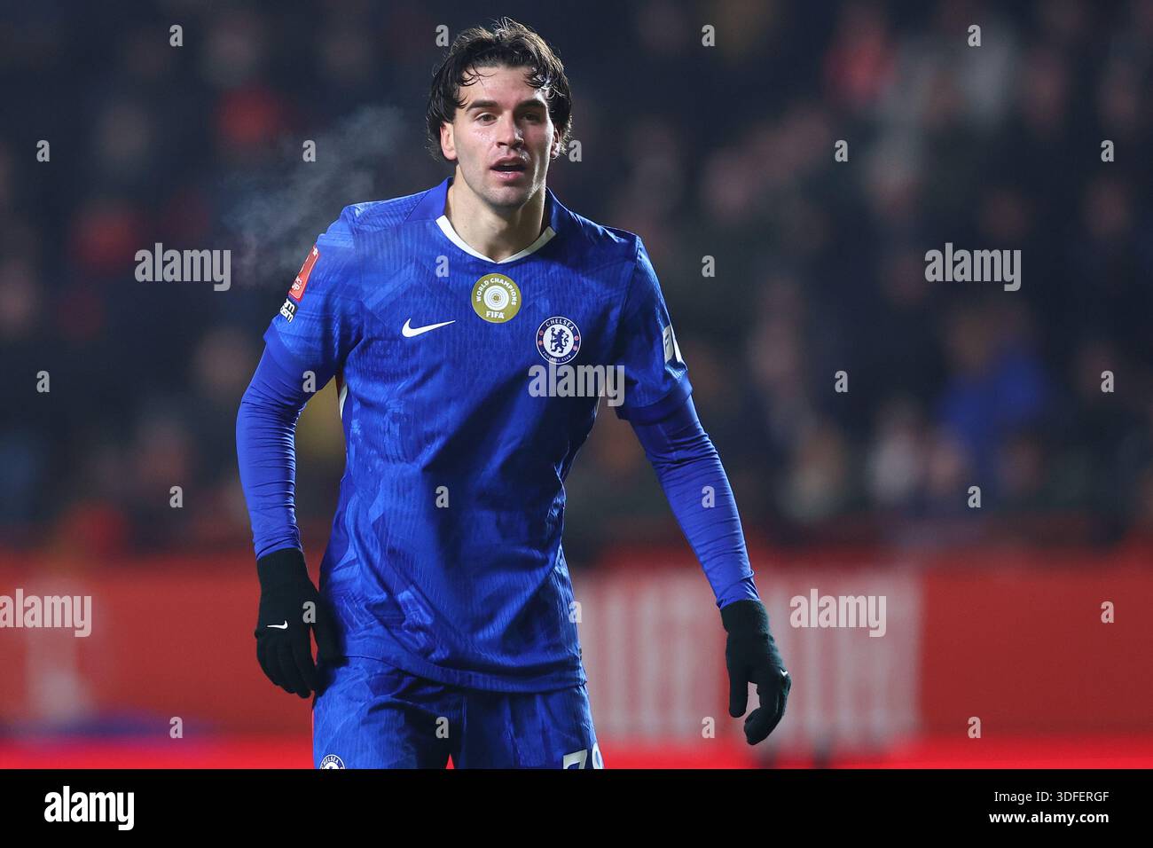 London, England, 10th January 2026. Marc Guiu of Chelsea during the ...