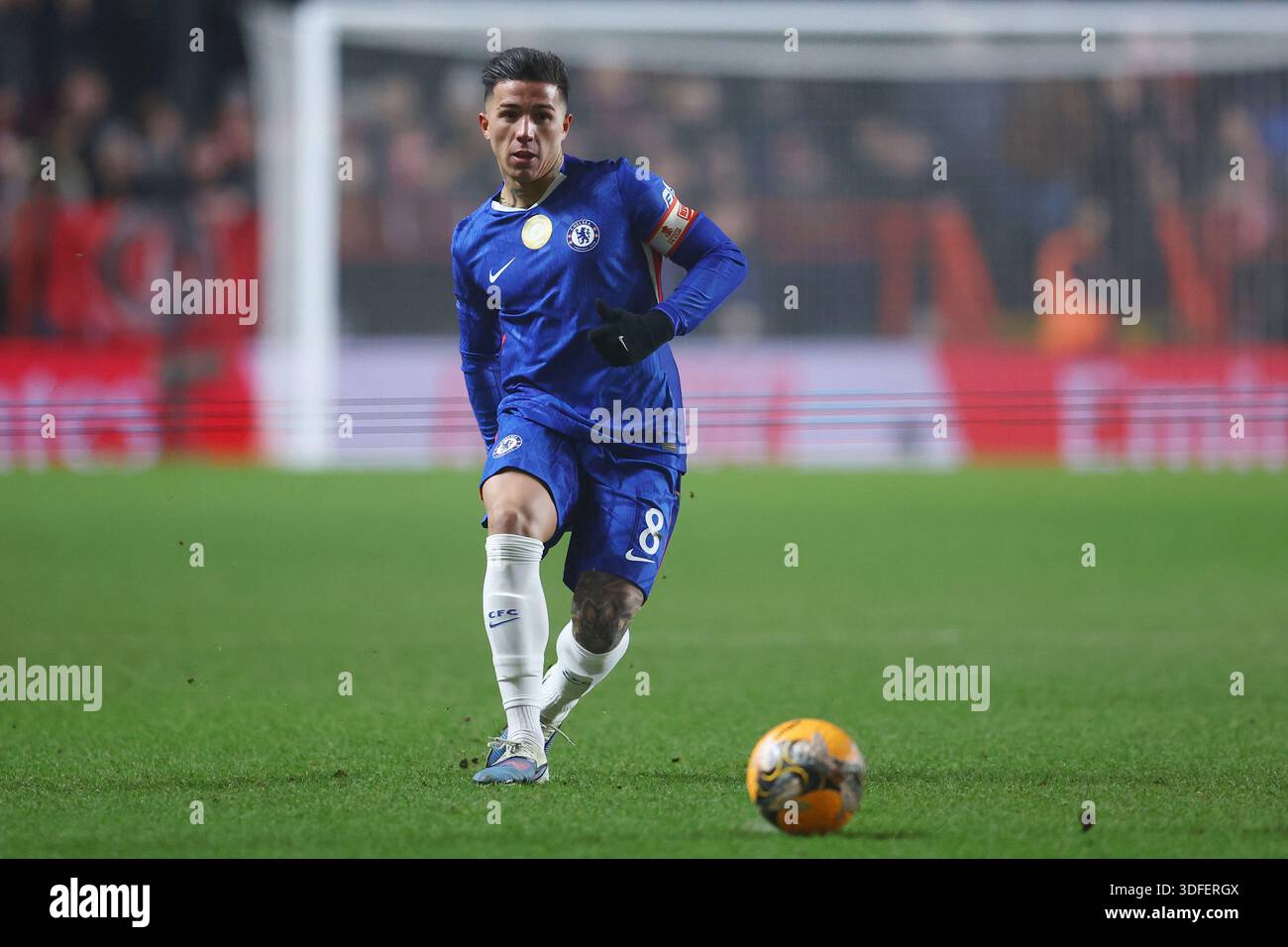London, England, 10th January 2026. Enzo Fernandez of Chelsea during ...