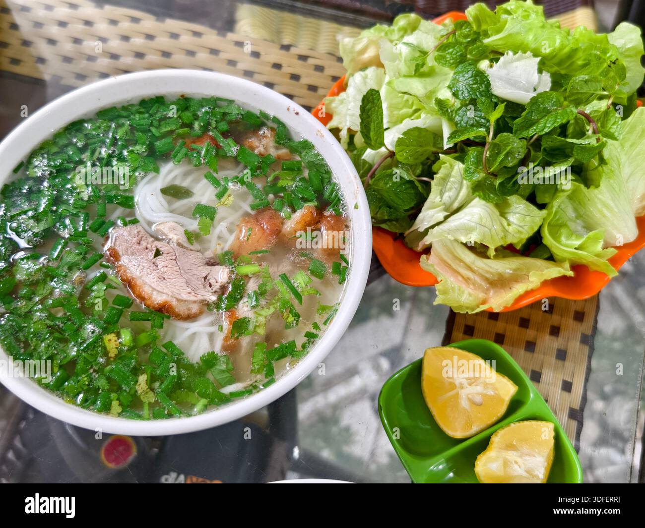 Steaming bowl pho sliced hi-res stock photography and images - Alamy
