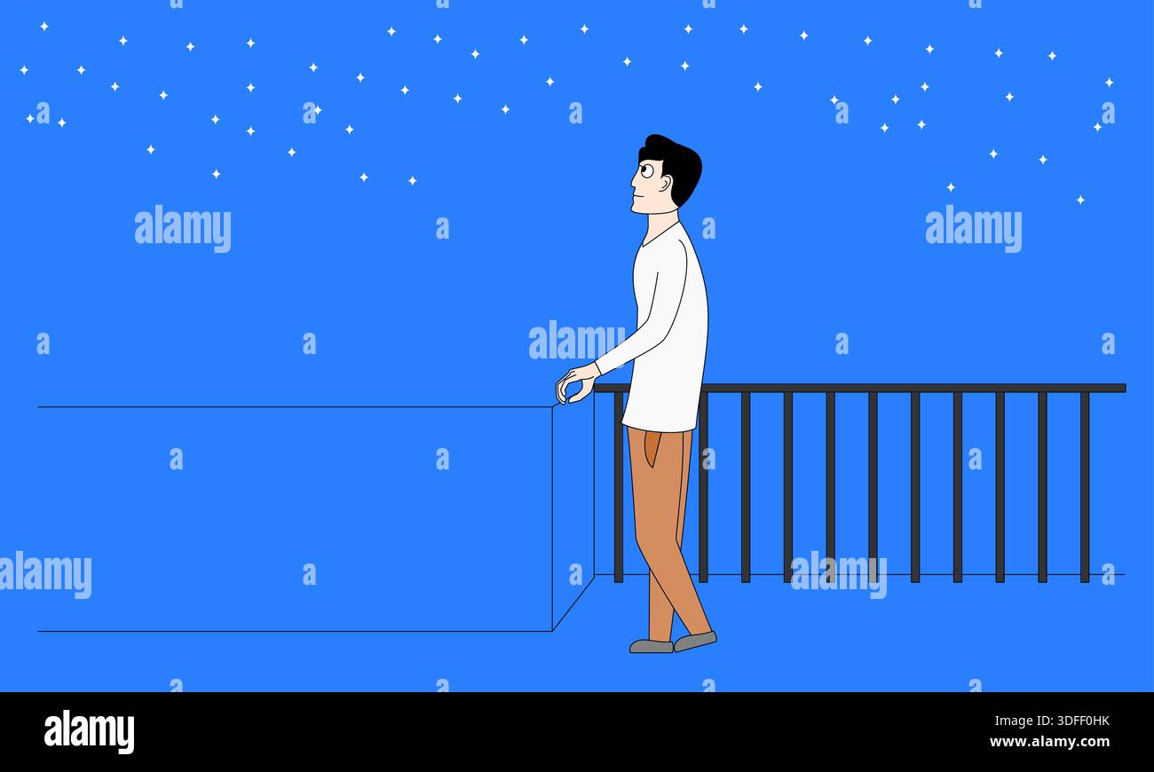 Balcony in the background Stock Vector Images - Alamy