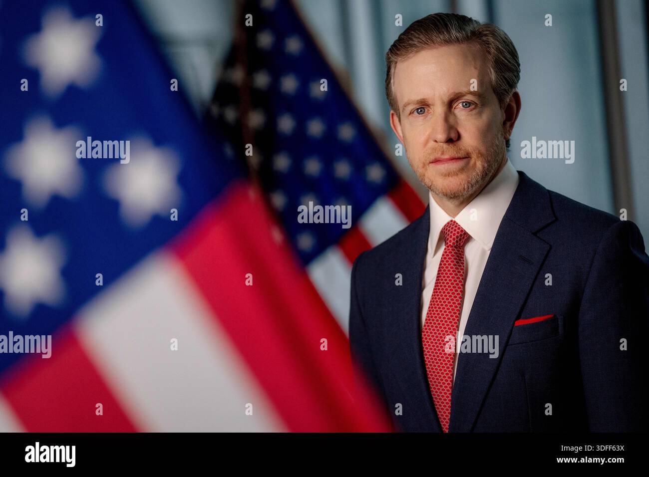 US ambassador to Denmark, Ken Howery, is pictured at the US embassy in ...