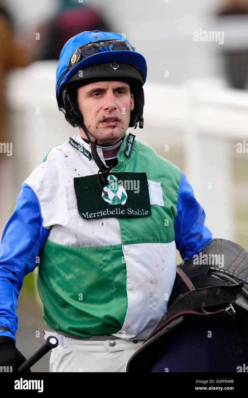 David Bass at Hereford racecourse. Picture date: Monday January 12 ...