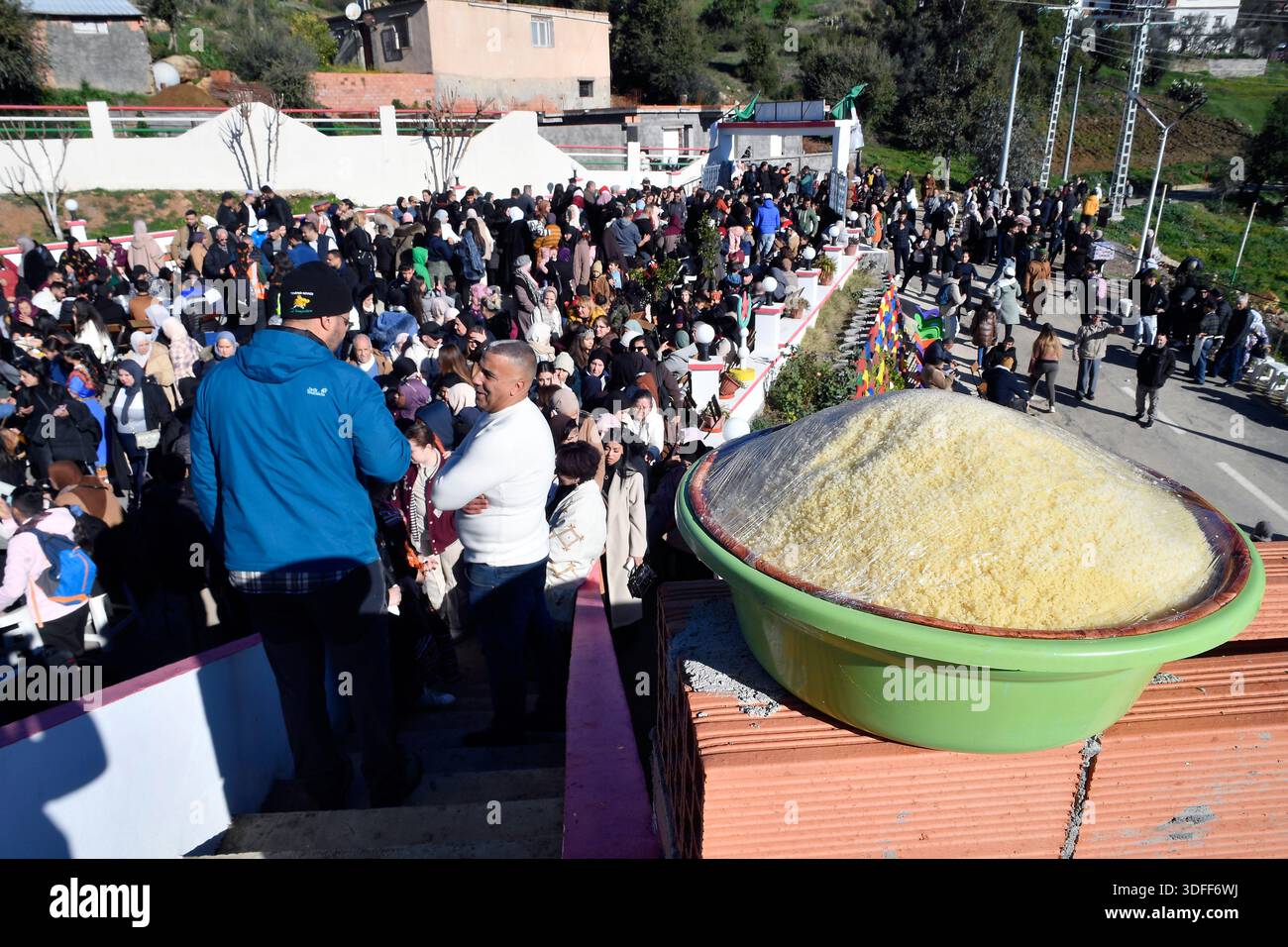 People gather to celebrate Yennayer, the first month of the Berber ...