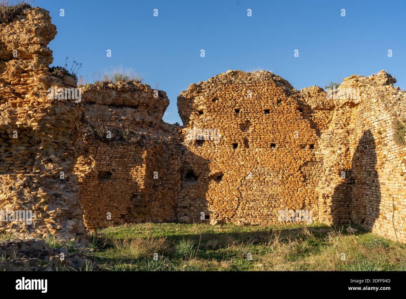 Chemtou archaeological site (ancient Simitthus), Tunisia: View of the ...
