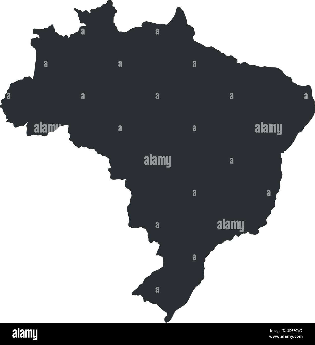 maps of Brazil with regions Stock Vector Image & Art - Alamy