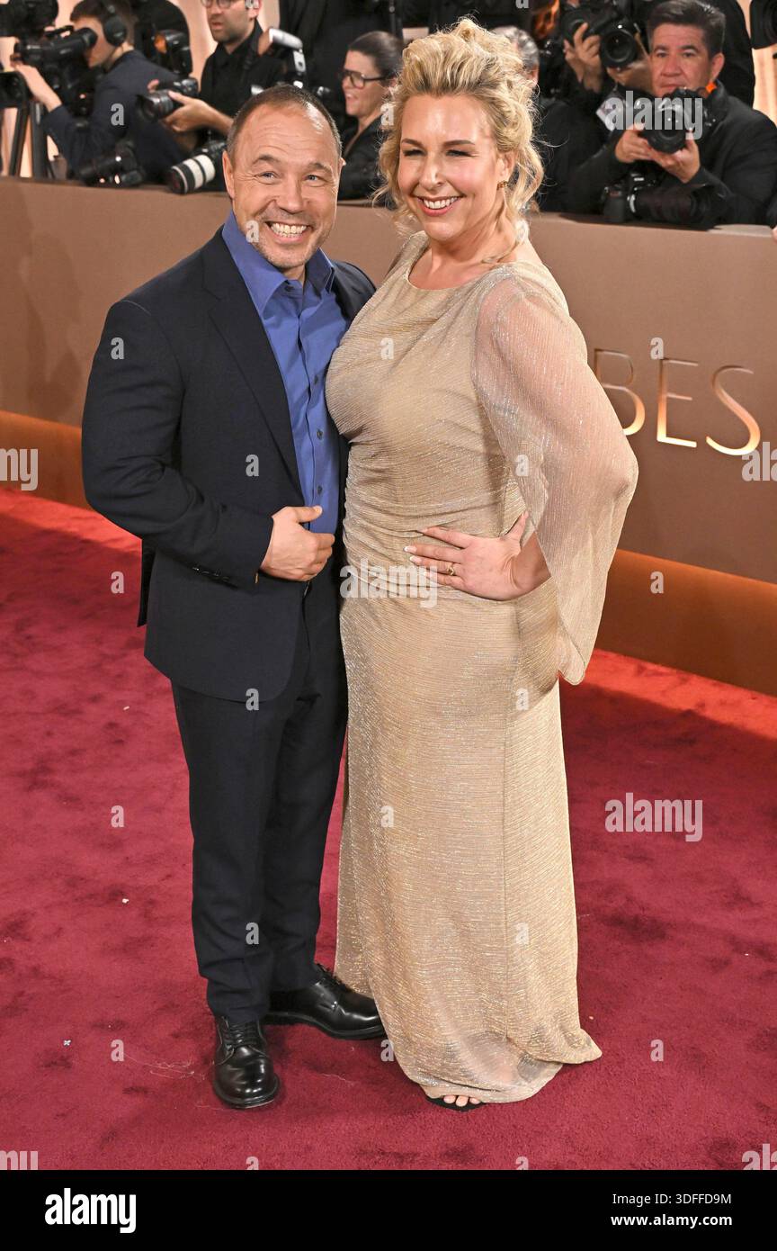 Stephen Graham und Hannah Walters bei der Verleihung der 83. Golden ...