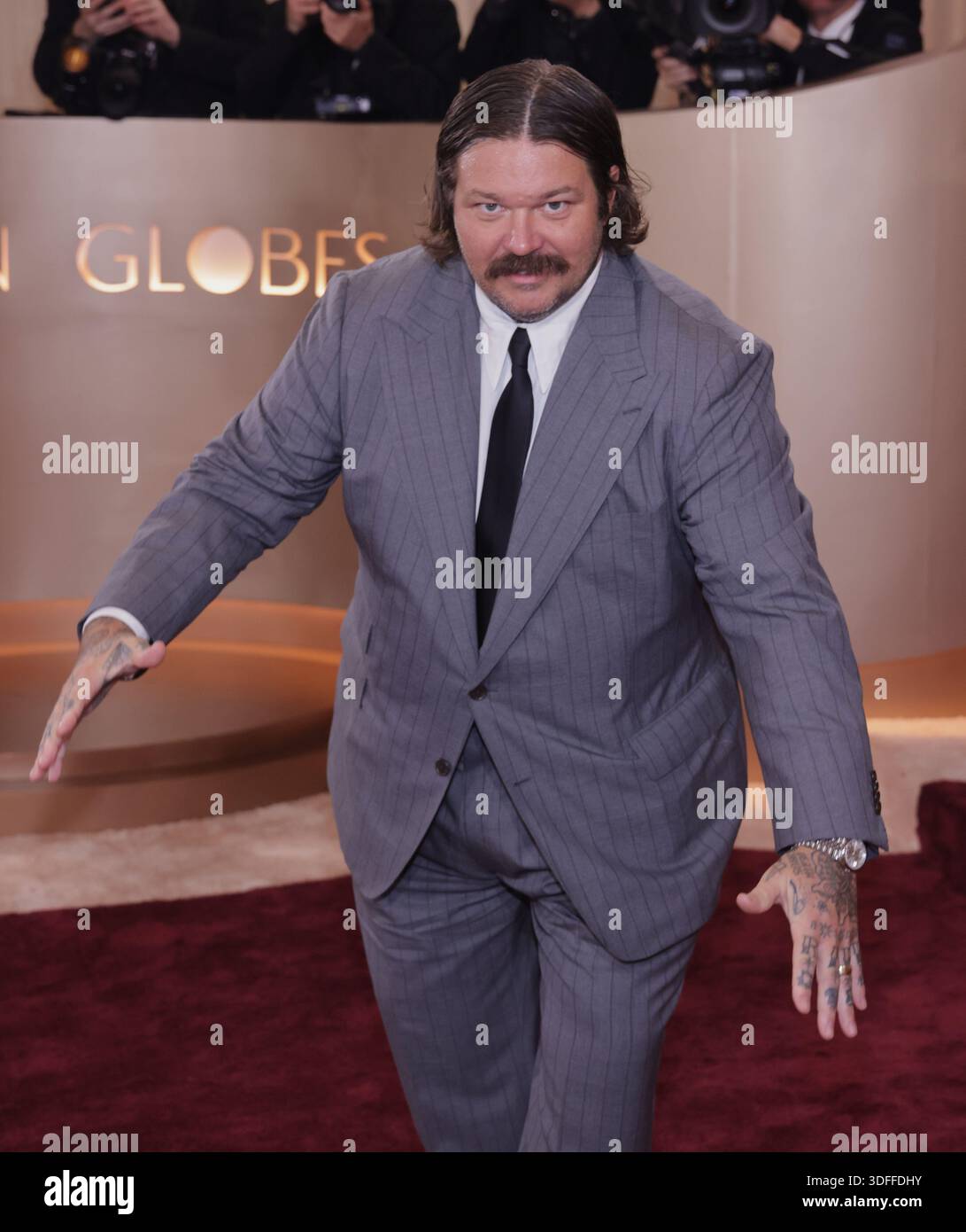 Matty Matheson attends the 83rd annual Golden Globe Awards at The ...