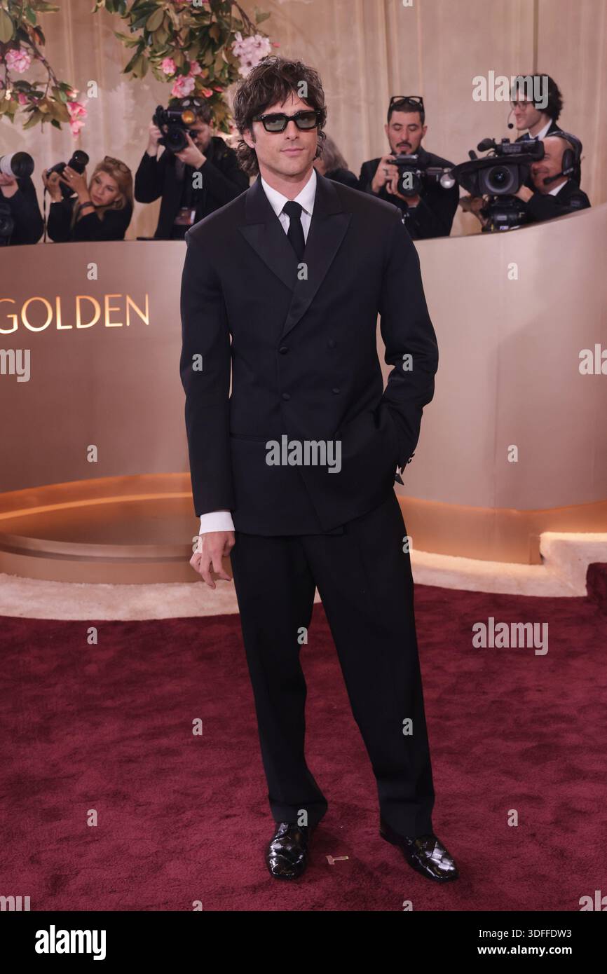 Jacob Elordi attends the 83rd annual Golden Globe Awards at The Beverly ...