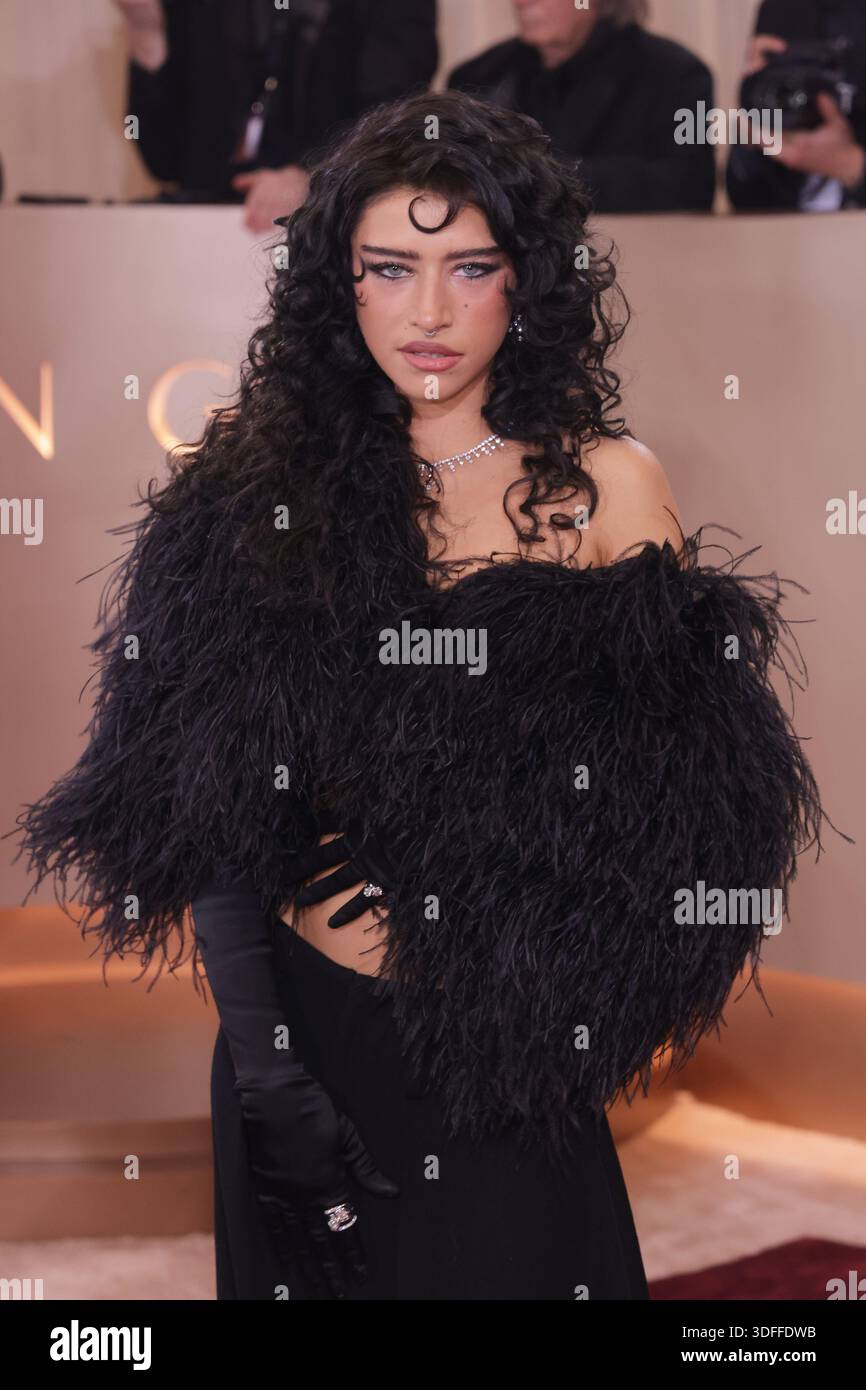 Odessa A'zion attends the 83rd annual Golden Globe Awards at The ...