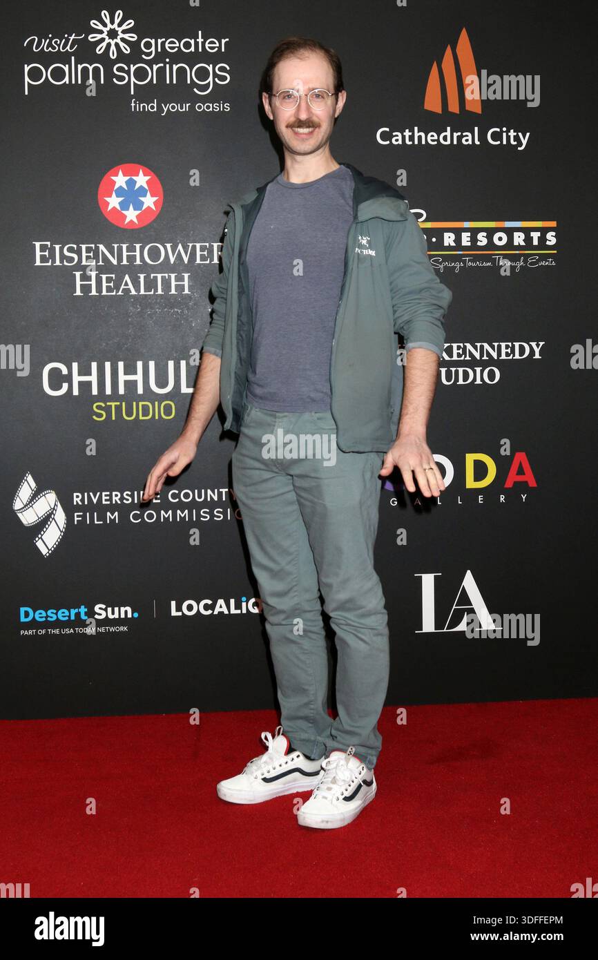 PALM SPRINGS - JAN 11: Jesse Sperling at the Glenrothan Screening ...