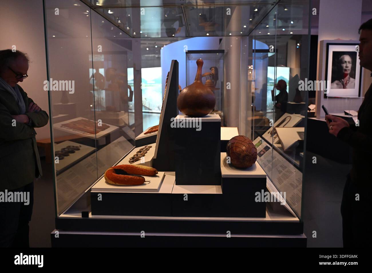 The exhibition brings together remarkable objects – from feathered ...