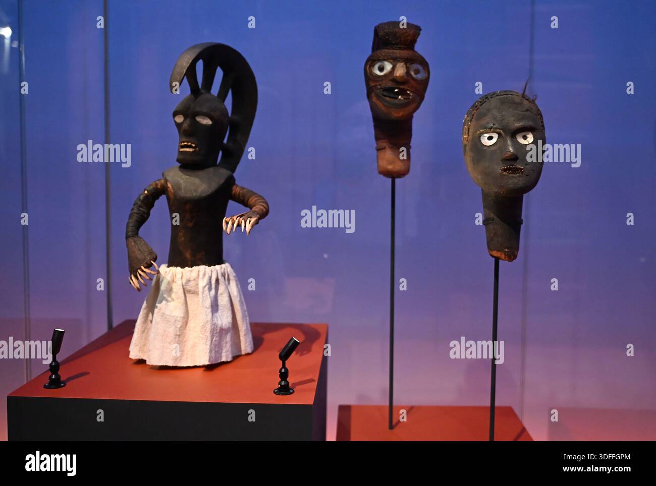 The exhibition brings together remarkable objects – from feathered ...