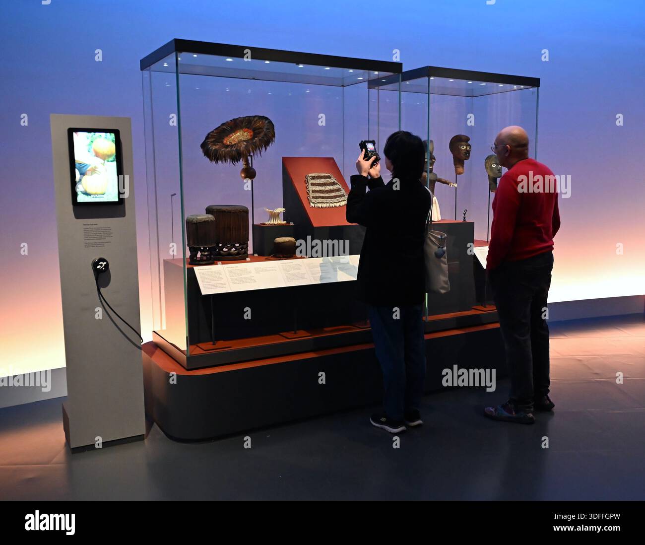 The exhibition brings together remarkable objects – from feathered ...