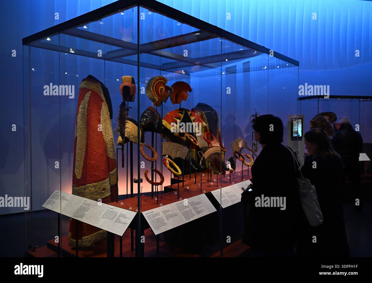 The exhibition brings together remarkable objects – from feathered ...