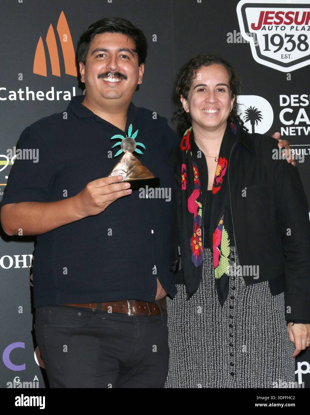 PALM SPRINGS - JAN 11: Augusto Zegarra, Paloma Iturriaga at the ...