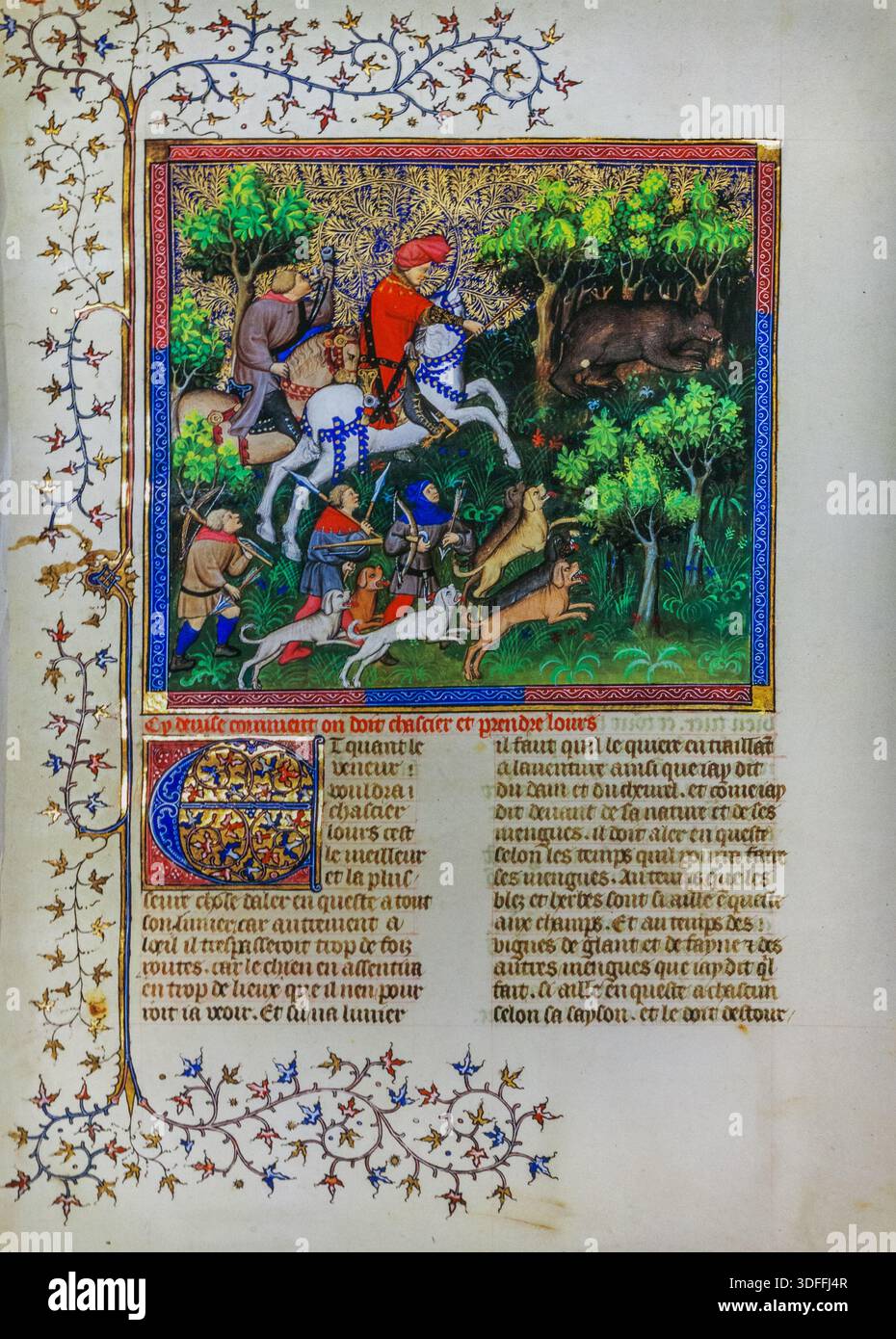Medieval knights manuscript hi-res stock photography and images - Alamy