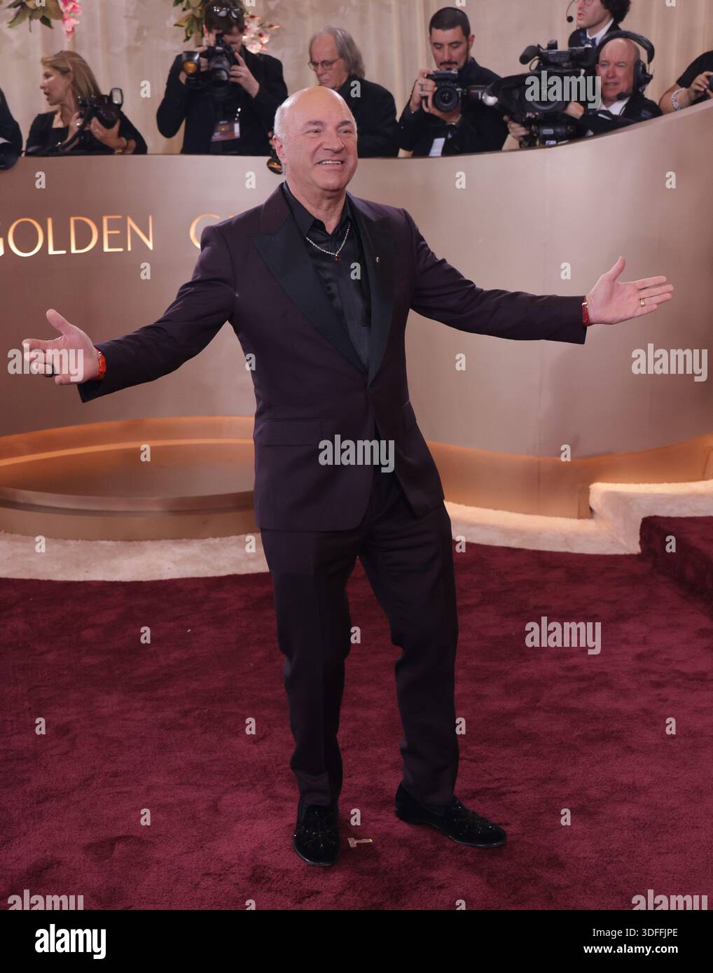 Kevin O'Leary attends the 83rd annual Golden Globe Awards at The ...