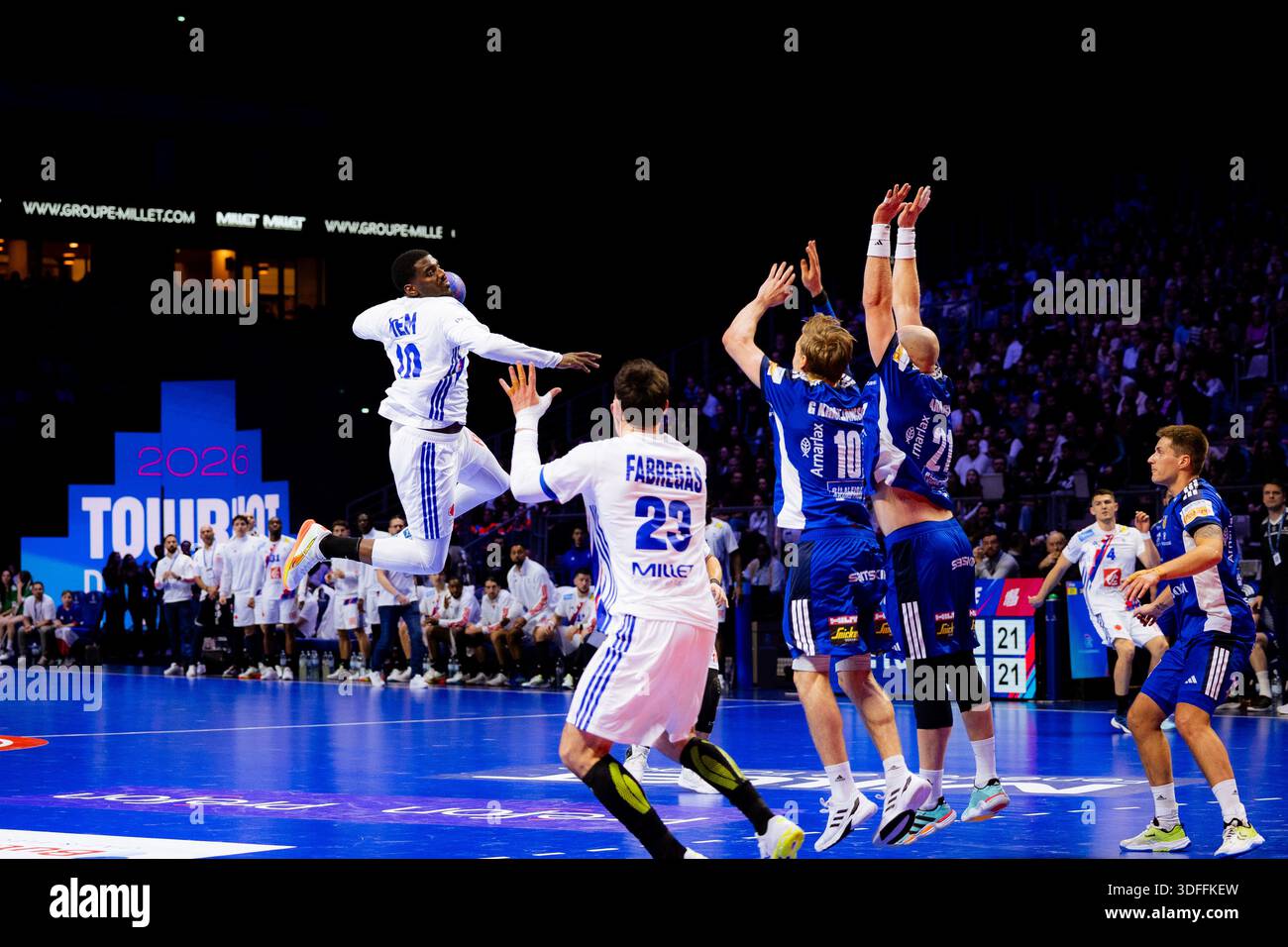 Dika Mem of France during the Tournoi de France 2026 match between ...