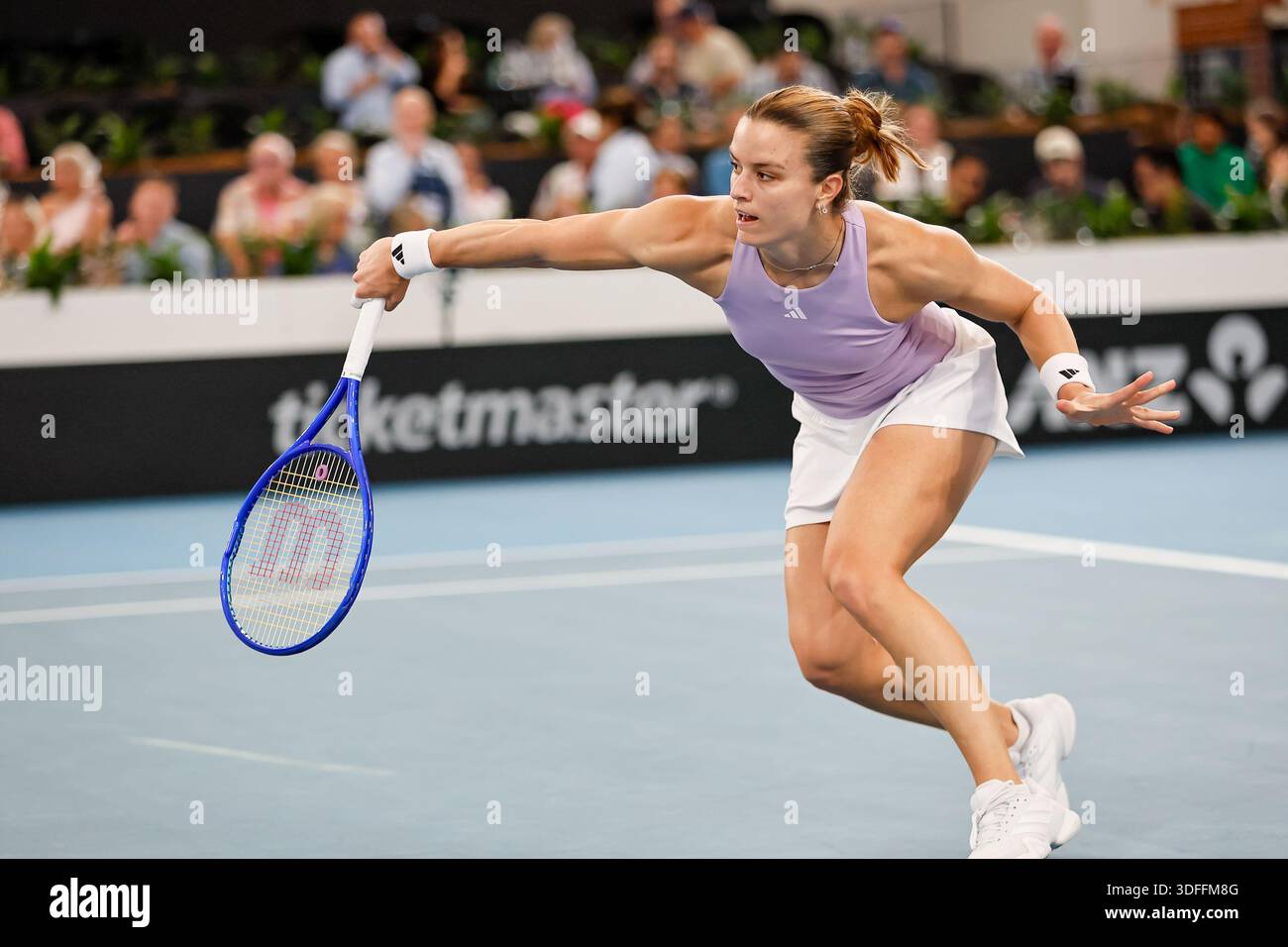 MARIA SAKKARI of Greece in action, during the 2026 Adelaide ...